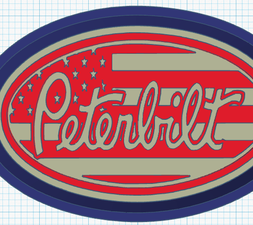🇺🇸 Peterbilt・ STL File for ・Cults