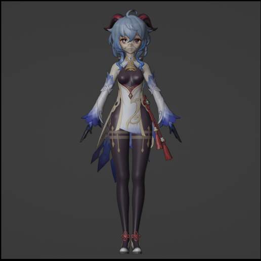 Free STL file Ganyu 🎮 ・3D print design to download・Cults