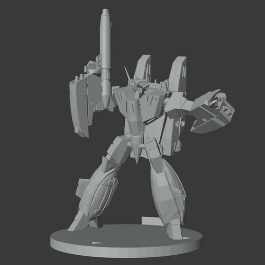 🔨 Super Valkyrie Veritech VF-1J Macross Battloid Only Robotech RPG ...