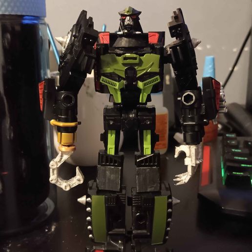 🤖 Upgrade kit for Transformers Legacy Lockdown・ STL File for 3D ...