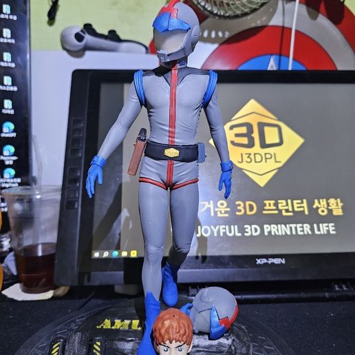 🤖 AMURO RAY・ 3D File for ・Cults