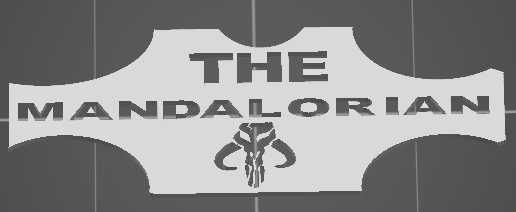 Free STL file Mandalorian Sign 🛡️ ・3D printable design to download・Cults