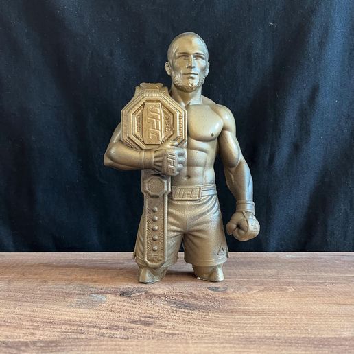 ⚽ Khabib Nurmagomedov UFC Champion Figurine 3D Printable Model STL・ STL ...