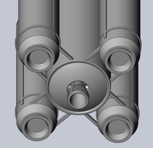 🚀 Ariane 6 Rocket - Detail Printable Scale Model・ STL File for ・Cults