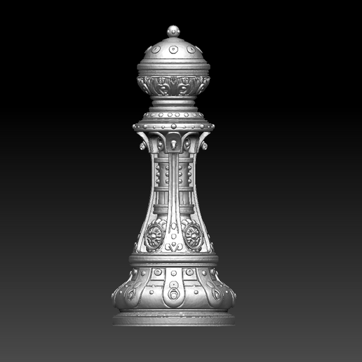 ♟️ Mechanical Chess Set – Precision 3D Printable OBJ Models・ OBJ File ...
