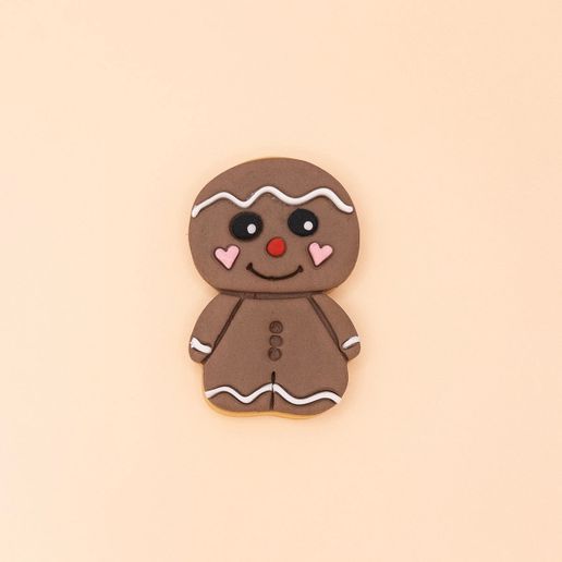 3D file Biscuit man - Cookie Cutter 👨 ・3D printable model to download・Cults