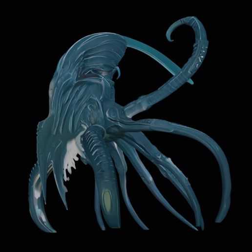 🦸 Deep Void Leviathan・Free STL File for 3D printing・Cults