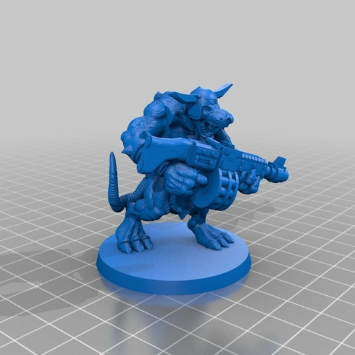🐀 40k skaven rat ogres・Free STL File for ・Cults