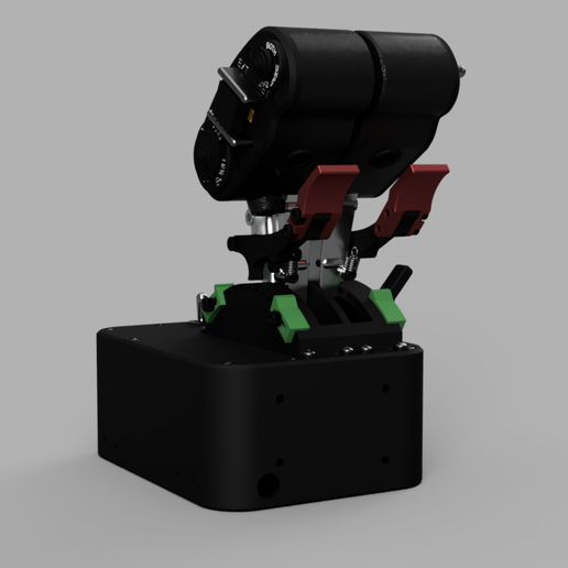 📦 Throttle HOTAS box・ 3D File for ・Cults