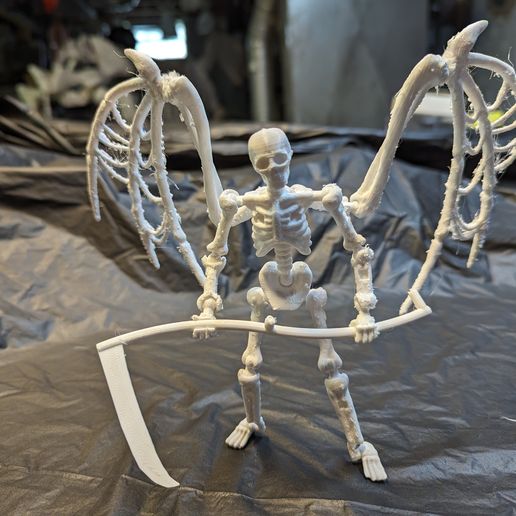 💀 Skeleton Action Figure・Free STL File for 3D printing・Cults