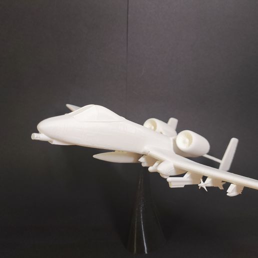 3D file A 10 Warthog with armament 🛩️ ・3D printer model to download・Cults
