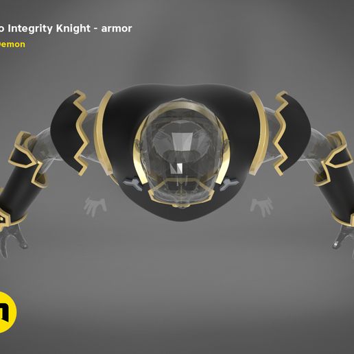🎬 Kirito’s full size armor - Integrity Knight・ 3D File for ・Cults