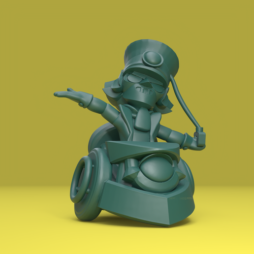 🌃 Chuck (Original) - Brawl Stars・ STL File for 3D printing・Cults