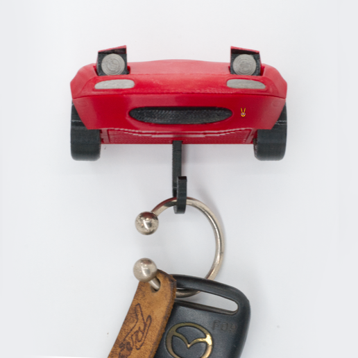 🚗 Mazda Miata MX-5 pop up key Hanger・ STL File for 3D printing・Cults