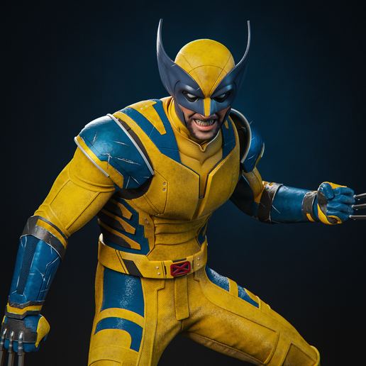 🎬 Wolverine - Hugh Jackman (Deadpool & Wolverine Movie)・ STL File for ...