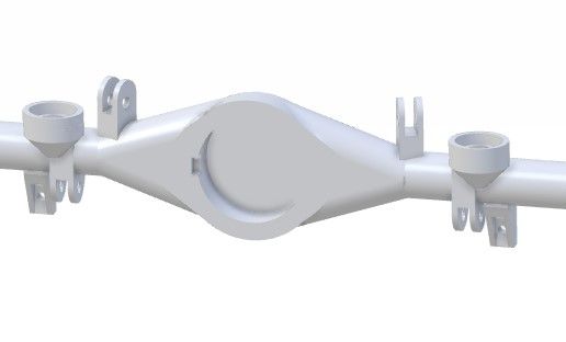 🚗 BOP Rear Axle・Free STL File for ・Cults