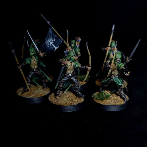🏹 Rangers Attack Squad・ 3D File for 3D printing・Cults