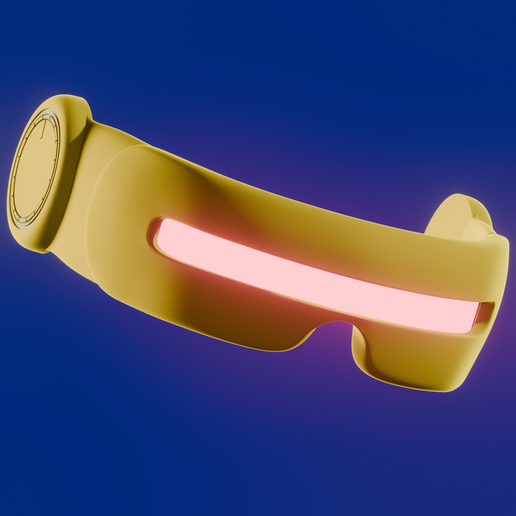 🥽 Accurate Cyclops Visor / X-Men 97' Series・ STL File for 3D printing・Cults