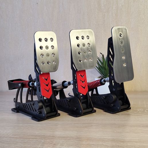 STL file Feel VR Pedals One Upgarde KIT 🚗 (DXF and STEP)・3D printer ...