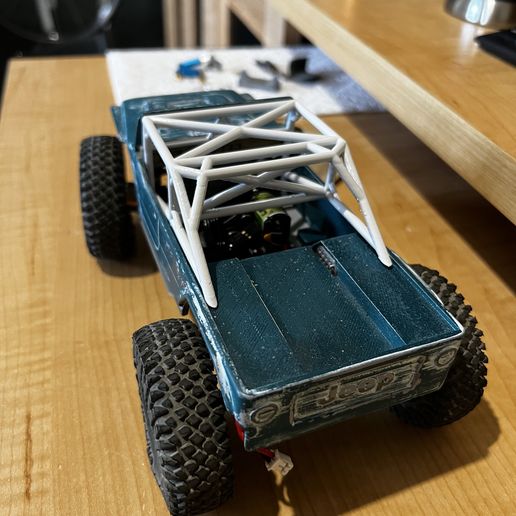 STL file SCX24 JEEP chassis and body 🚗 ・3D print object to download・Cults
