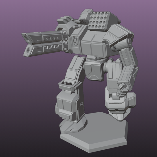 🧸 Gallant Battlemech・Free 3D File for ・Cults