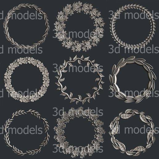 🖨️ Foliage・ STL File for 3D printing・Cults