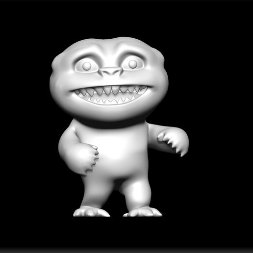 STL file funny monster 👹 (OBJ)・3D printer design to download・Cults