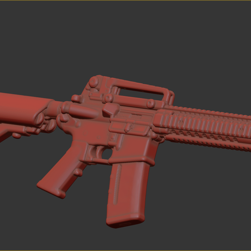 🇺🇸 (1:35 scale) M4A1 UPDATE.・ STL File for 3D printing・Cults