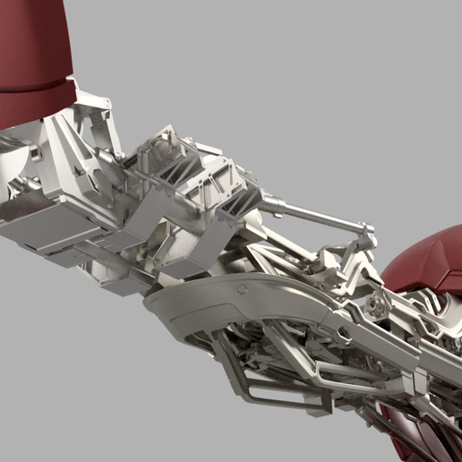 👨 Iron man MK85 Exo skeleton arm (Lifesize)・ STL File for ・Cults