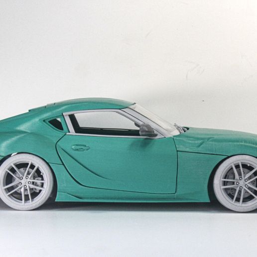🚗 Toyota GR Supra Scale model KIT (old version)・Free STL File for ・Cults