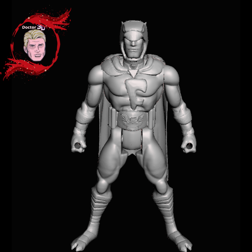 👾 fabulman -Blue Falcon -articulated figure・ 3D File for 3D printing・Cults
