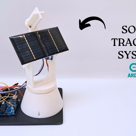 ☀️ Solar Tracking System・ 3D File for 3D printing・Cults
