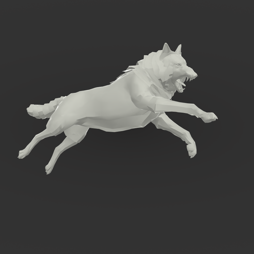 🐺 Wolf・ STL File for ・Cults