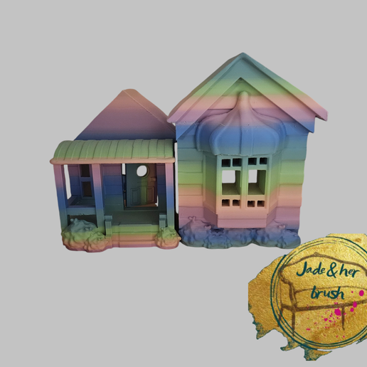 🏠 Bluey dolls house, blueys dolls house, bluey house・ STL File for 3D ...