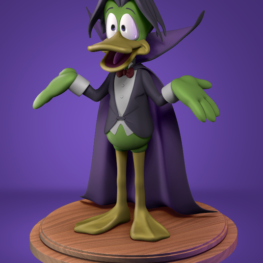 👾 Conde Duckula・Archivo STL Gratis para Impresión 3D・Cults