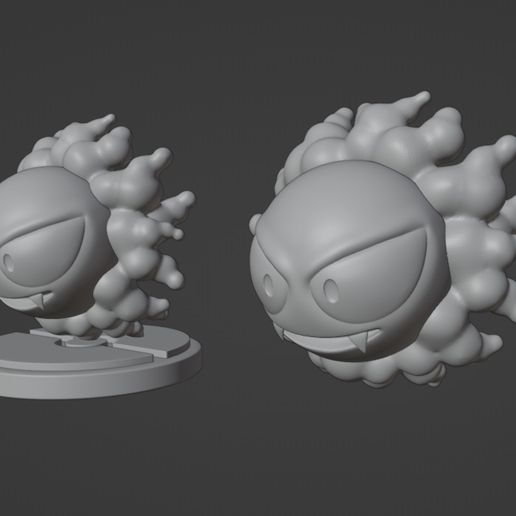 🐉 GASTLY - POKÉMON・ STL File for 3D printing・Cults