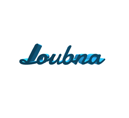 Fichier STL Loubna 🎨 ・Idée pour impression 3D à télécharger・Cults