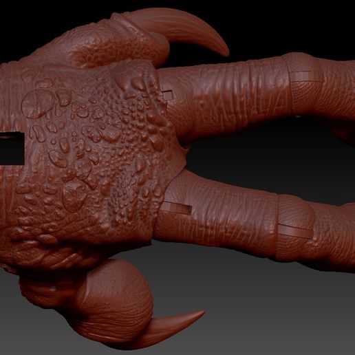 🤲 Rancor 1/12 scale Articulated hands・ STL File for 3D printing・Cults