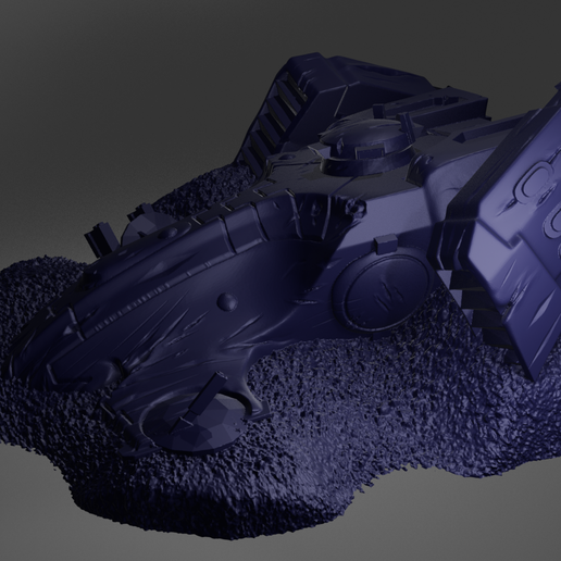 🔨 Crashed Taunk・Free STL File for 3D printing・Cults