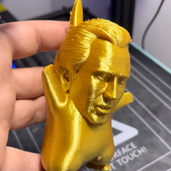 STL file Nicolas Cage Custom Golf Tees Novelty・3D print design to ...