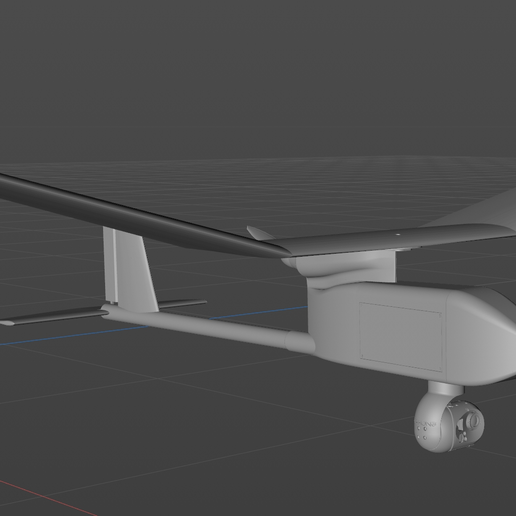 🐦 US RQ-11 Raven UAV 3D model material・ OBJ File for 3D printing・Cults