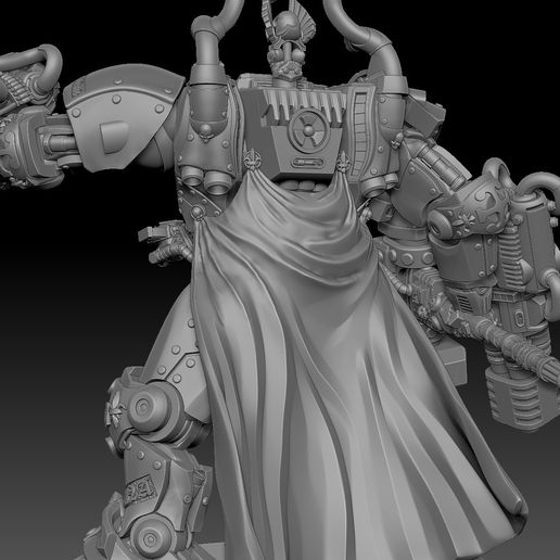🎲 Exo Striker 3 GM – 3D Printable Exosuit Model・ 3D File for 3D ...