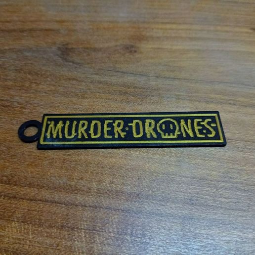 🗝️ Murder Drones Keychain・ STL File for 3D printing・Cults