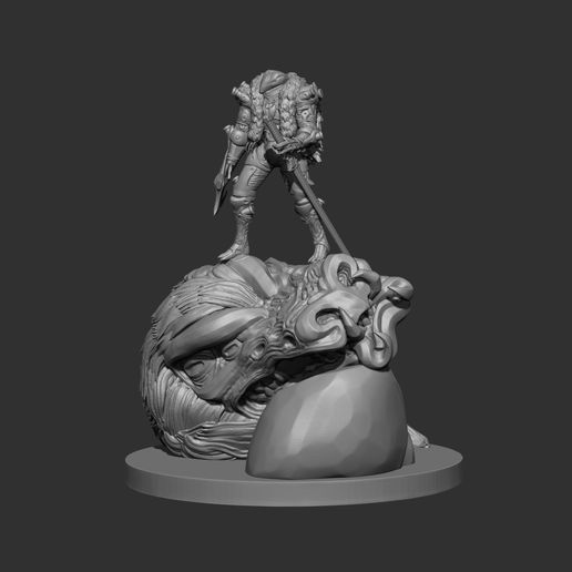 🎲 Lancer RPG. SSC-Atlas miniature・ 3D File for 3D printing・Cults