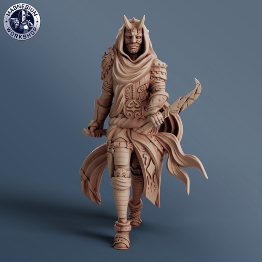 🎲 Cultist Agent / Masked Rogue / Ritualist Assassin・ 3D File for 3D ...