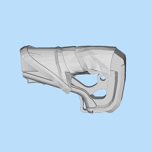 💻 661 CCL Tactical Rifle Modified Stock (CoreCP) - 146-3D Printed Model ...