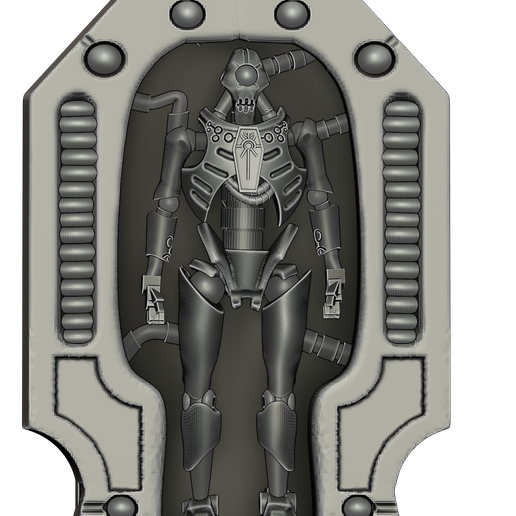 🇪🇬 Sarcophagus necron.・ OBJ File for 3D printing・Cults