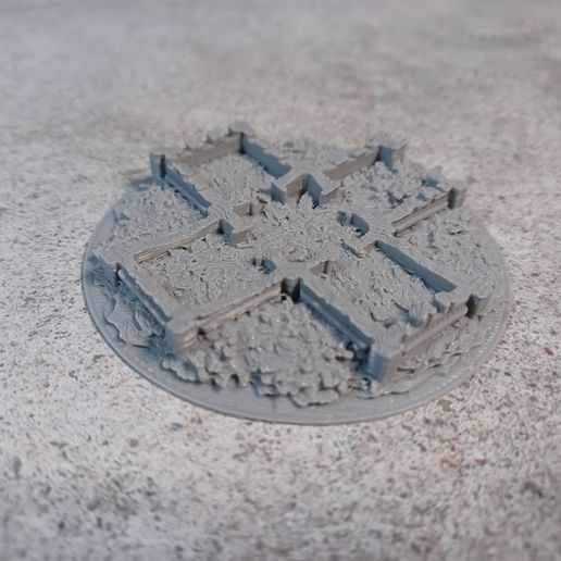 🏗️ Gothic Destroyed Building 1・ STL File for ・Cults