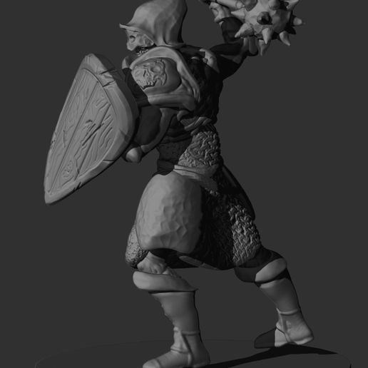 Free STL file Tim The Terrible - 28mm/32mm scale miniature ♟ ・3D ...