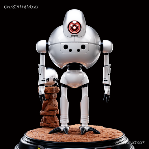 3D file Giru Dragon ball GT 3D Model for 3D Printing 🐉 ・3D printer ...